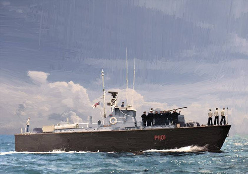 HMS DARK ADVENTURER "P1101" | JACKS TAXI