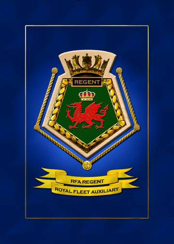 RFA REGENT - SHIPS CREST | JACKS TAXI