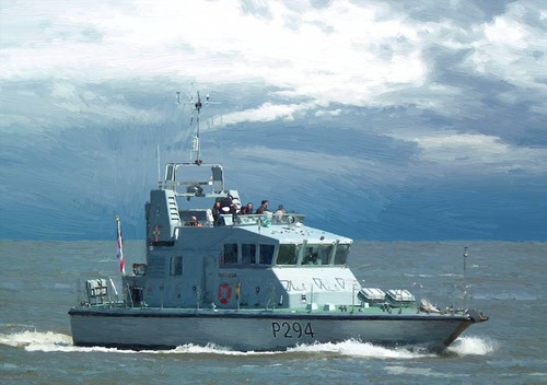 HMS TRUMPETER "P294" | JACKS TAXI