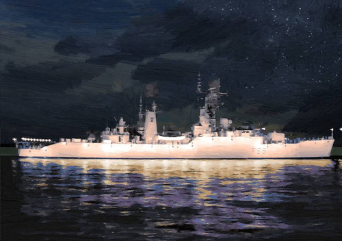 HMS CHICHESTER "Floodlit Chi" | JACKS TAXI