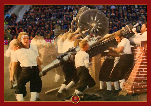 DEVONPORT COMMAND FIELD GUN "The World's Toughest Sport" | JACKS TAXI