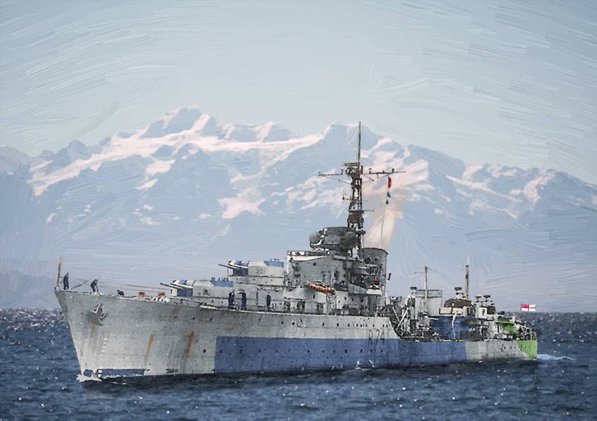 HMS HOGUE "The Battle Of Hogue" | JACKS TAXI