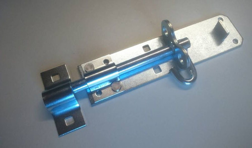 6 inch BZP Brenton bolt - 1/2 inch shoot | Gate Fittings Direct