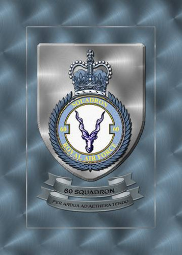 RAF SQUADRON CREST 60 Squadron | JACKS TAXI