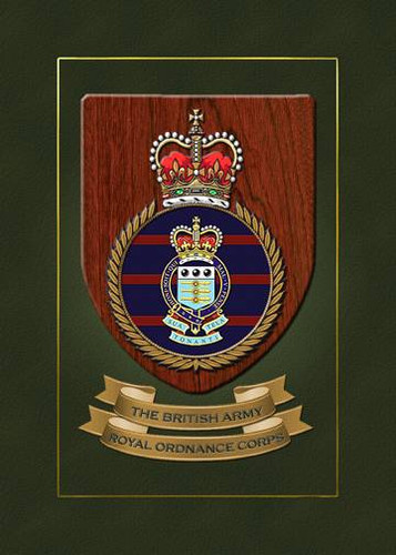 THE ARMY - REGIMENT CREST Royal Ordnance Corps | JACKS TAXI