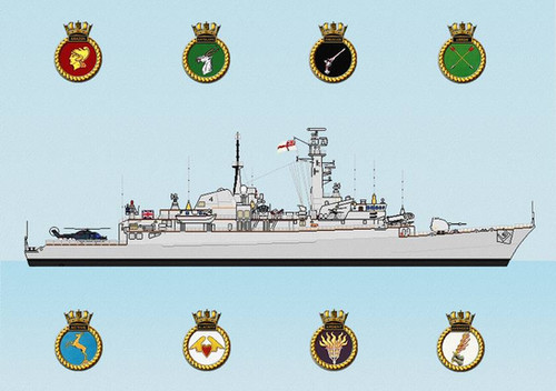 TYPE 21 CLASS FRIGATE "Amazon Class" | JACKS TAXI