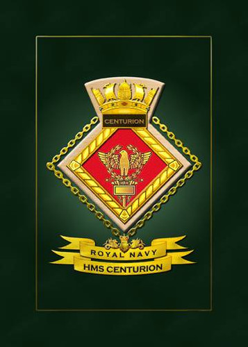 HMS CENTURION - SHORE ESTABLISHMENT - SHIPS CREST | JACKS TAXI