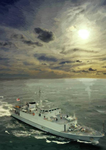 HMS SANDOWN "Maritime Patrol" | JACKS TAXI