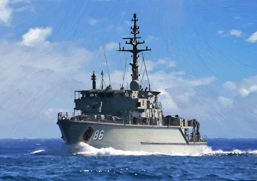 HMAS DIAMANTINA "M86" | JACKS TAXI