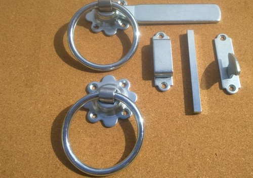 6 inch BZP Ring latch | Gate Fittings Direct