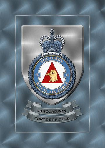 RAF SQUADRON CREST 48 Squadron | JACKS TAXI