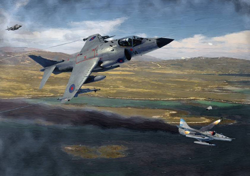 FLEET AIR ARM "Harriers In Action" | JACKS TAXI