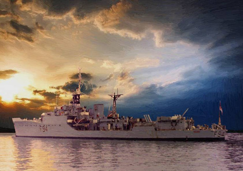 HMS PALLISER "Three Lions On My Shirt" | JACKS TAXI