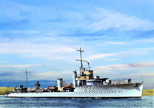 HMS WARWICK "D25" | JACKS TAXI