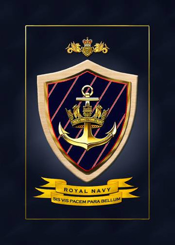 ROYAL NAVY SURFACE FLEET - SHIPS CREST | JACKS TAXI