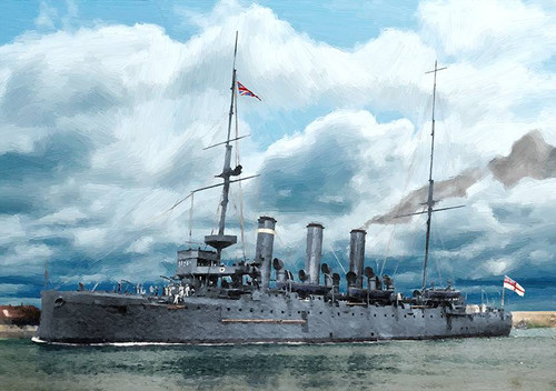 HMS VINDICTIVE "Arrogant Class Cruiser" | JACKS TAXI