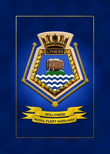 RFA LYNESS - SHIPS CREST | JACKS TAXI