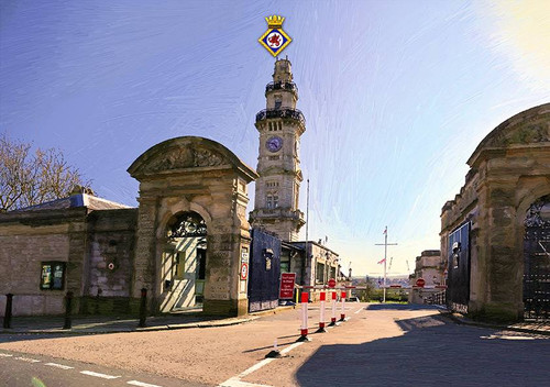 HMS DRAKE + CREST "HMNB Devonport" | JACKS TAXI