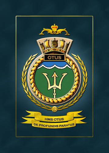 HMS OTUS - SUBMARINE - SHIPS CREST | JACKS TAXI