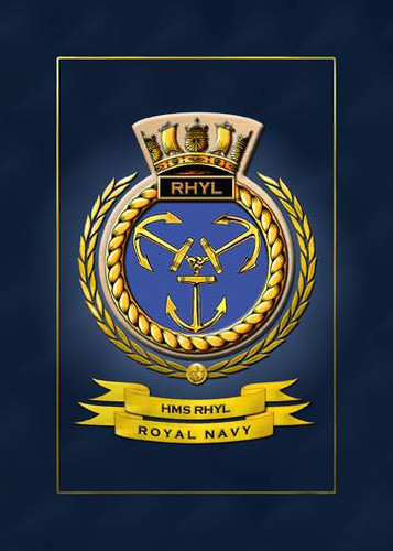 HMS RHYL - SHIPS CREST | JACKS TAXI