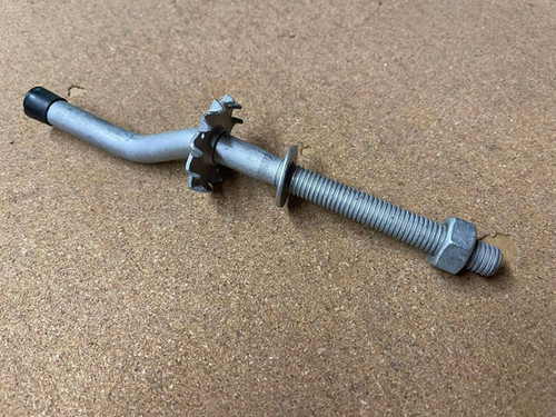Single Leg Cranked Striker for Self Locking catches | Gate Fittings Direct