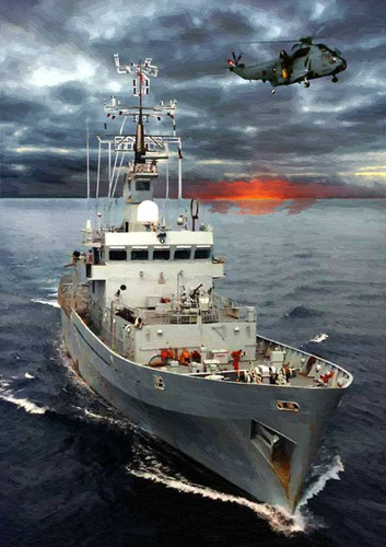 HMS LEEDS CASTLE "Gone Fishing" | JACKS TAXI