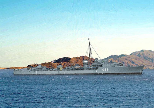 HMS OFFA "G29" | JACKS TAXI