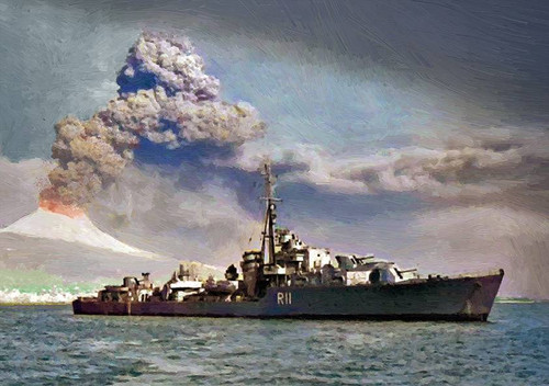 HMS TUMULT "R11" | JACKS TAXI