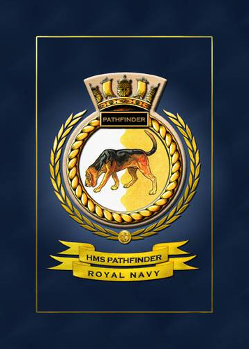 HMS PATHFINDER - SHIPS CREST | JACKS TAXI
