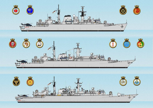 TYPE 22 CLASS FRIGATE "Broadsword Class" | JACKS TAXI