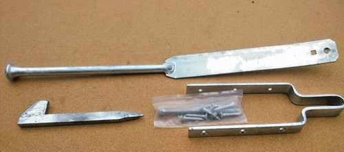Spring Fastener Set for Field Gates with single leg staple keep | Gate ...