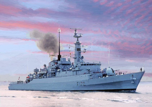 HMS ANTELOPE - F170 "Antelope - Always On Patrol" | JACKS TAXI