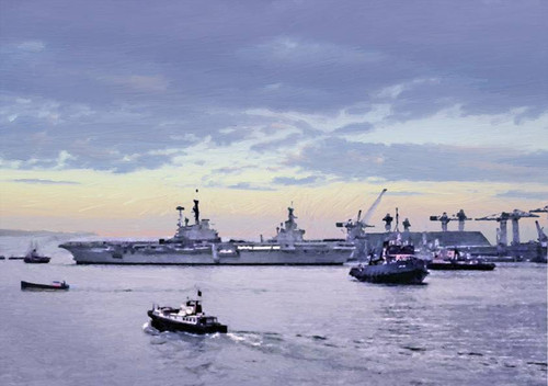 HMS CENTAUR "Bon Voyage" | JACKS TAXI