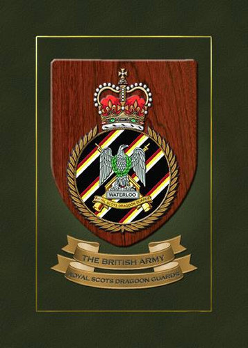 THE ARMY - REGIMENT CREST Royal Scots Dragoon Guards | JACKS TAXI