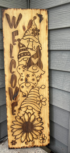 Natural Welcome SIgn | Creations by Phire
