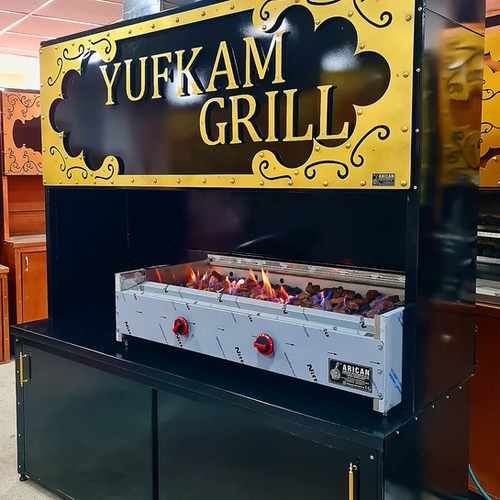 Gas & Lava Stone Grill Bbq and Kitchen Hood System | Arican Grills