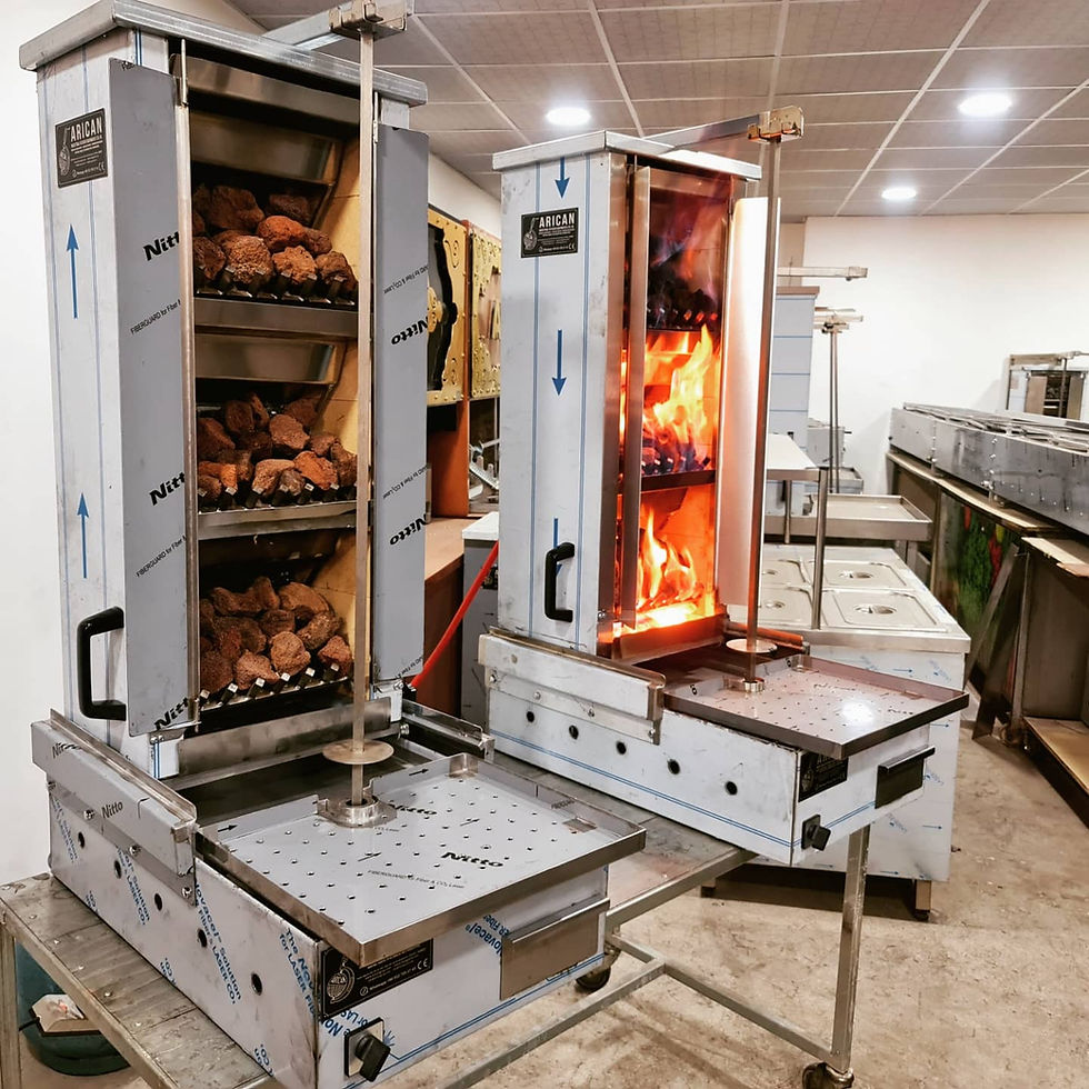 Vertical Kebab Doner Machines | Arican Grills