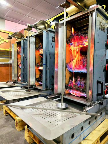 Gas and Lava Rock Shawarma Grill | Arican Grills