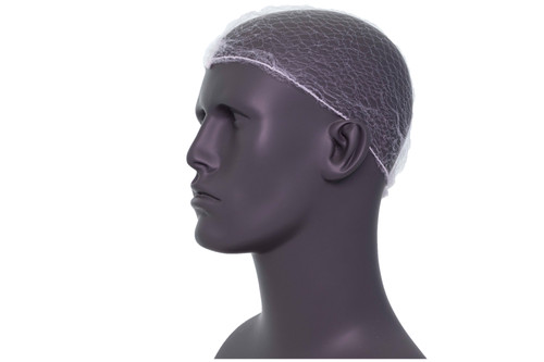 Nylon Invisible Mesh Hair Net - 224WT | johnsonwilshireinc