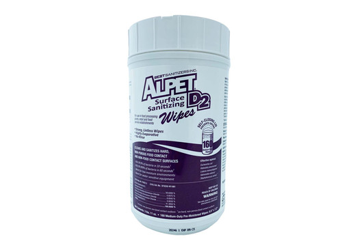 Alpet Surface Sanitizing Wipes - SSW0002 | johnsonwilshireinc