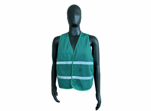 Green Mesh Incident Command Vest - IC120GR | johnsonwilshireinc