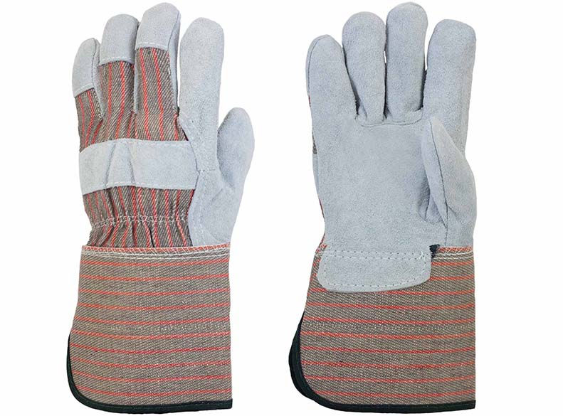Split Leather Palm Work Gloves | Johnson Wilshire Safety Products