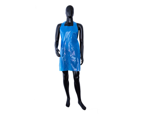 Blue Poly Aprons - B8042442 | johnsonwilshireinc
