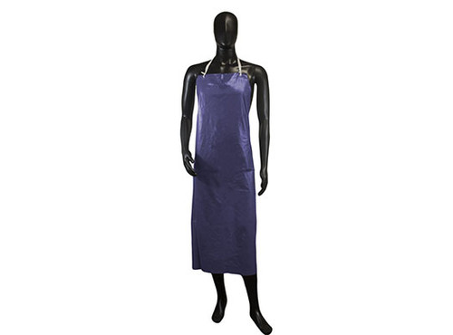 Blue Vinyl Apron - 8213545 | johnsonwilshireinc