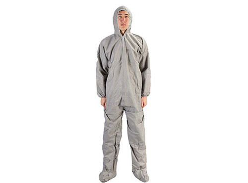 Grey SMS Coverall - 7318 | johnsonwilshireinc