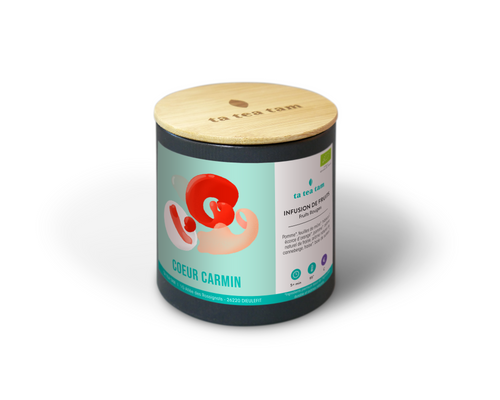 COEUR CARMIN - BIO - Infusion de Fruits aux Fruits Rouges | Ta Tea Tam