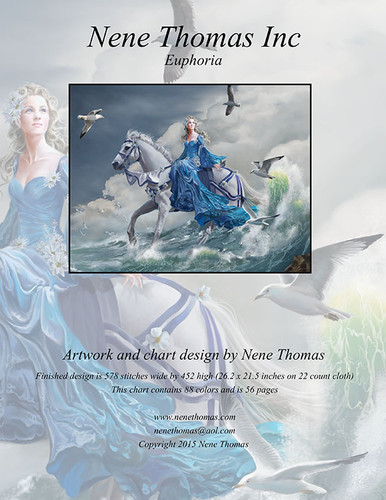 Euphoria Regular Cross-Stitch (Downloadable PDF) | nenethomasart.com