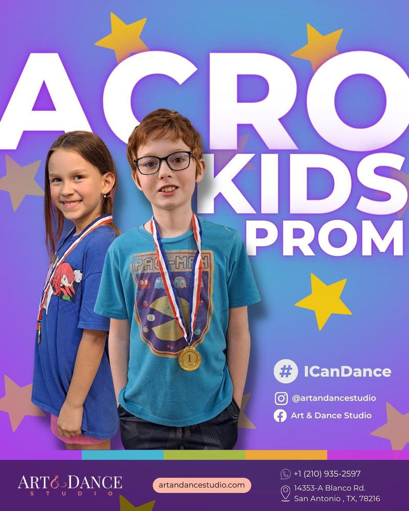 Acro Kids Prom | Art & Dance Studio