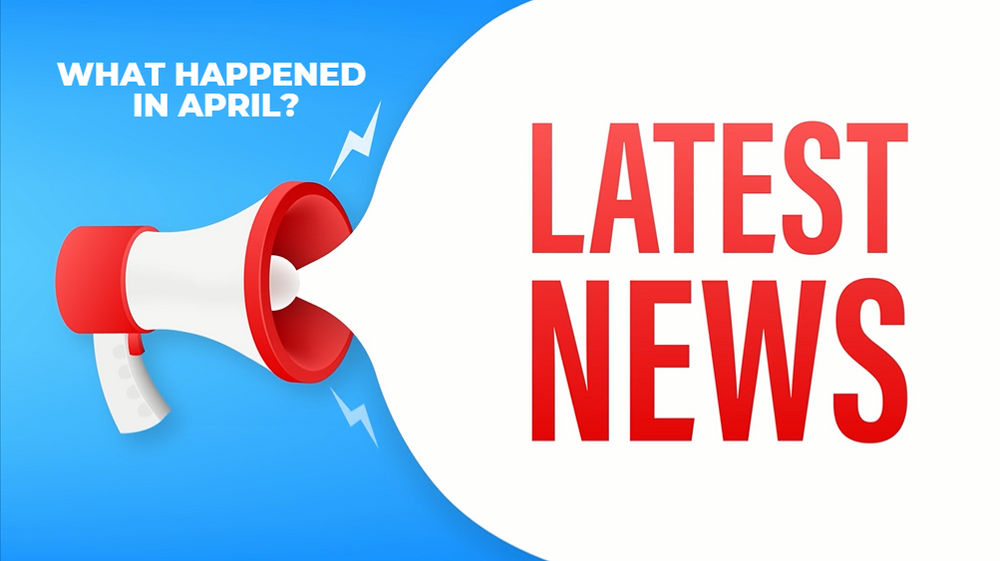 What happened in April? | Art & Dance Studio