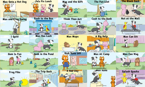 Max and Friends Decodable Buddy Reading Series (30 books) | CKReaders